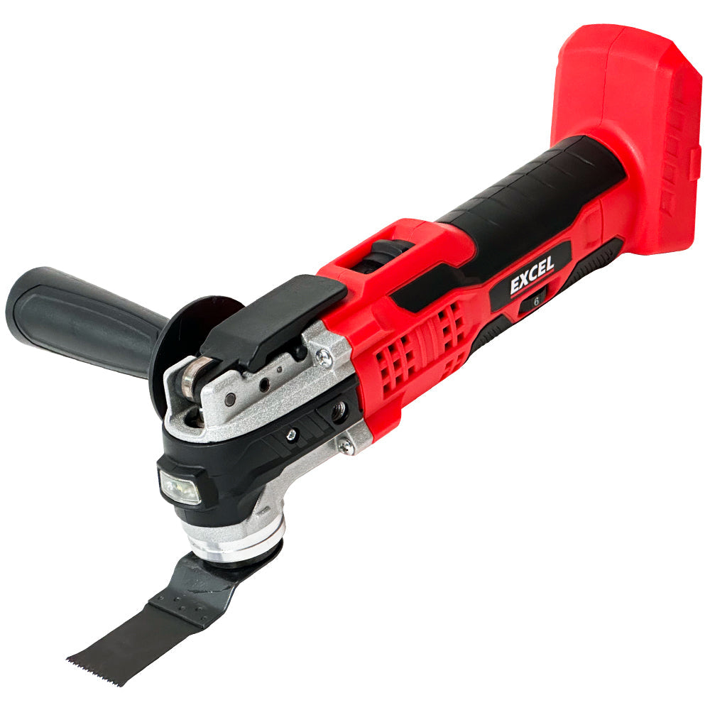 Excel 18V Oscillating Multi Tool Quick Release Blade (Battery & Charge ...