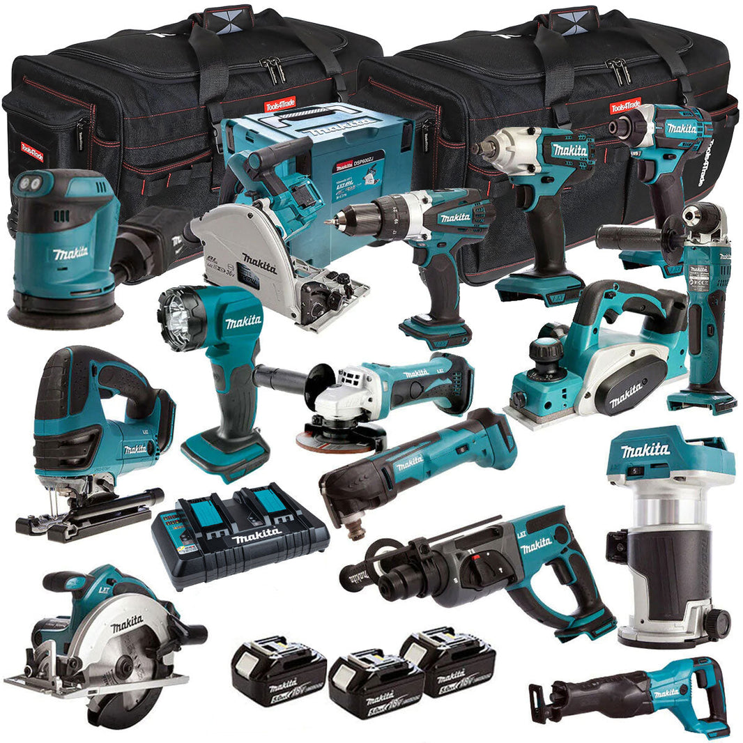 Cordless Power Tool Set UK, Cordless Power Tool Combo Kits, 18v Power ...